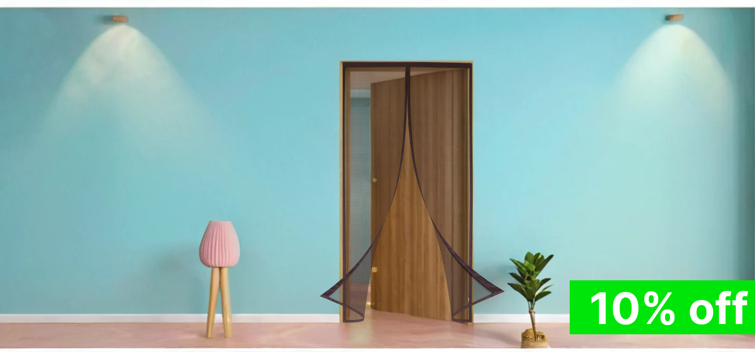 TurtleGrip -Door and window Mosquito Nets