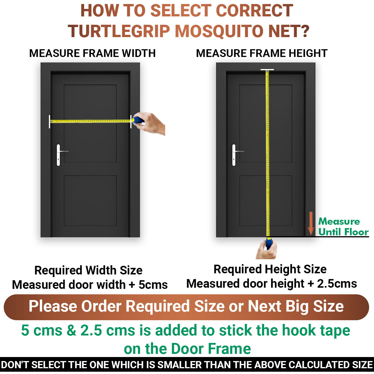 Polyester Door Mosquito Net - Black – TurtleGrip